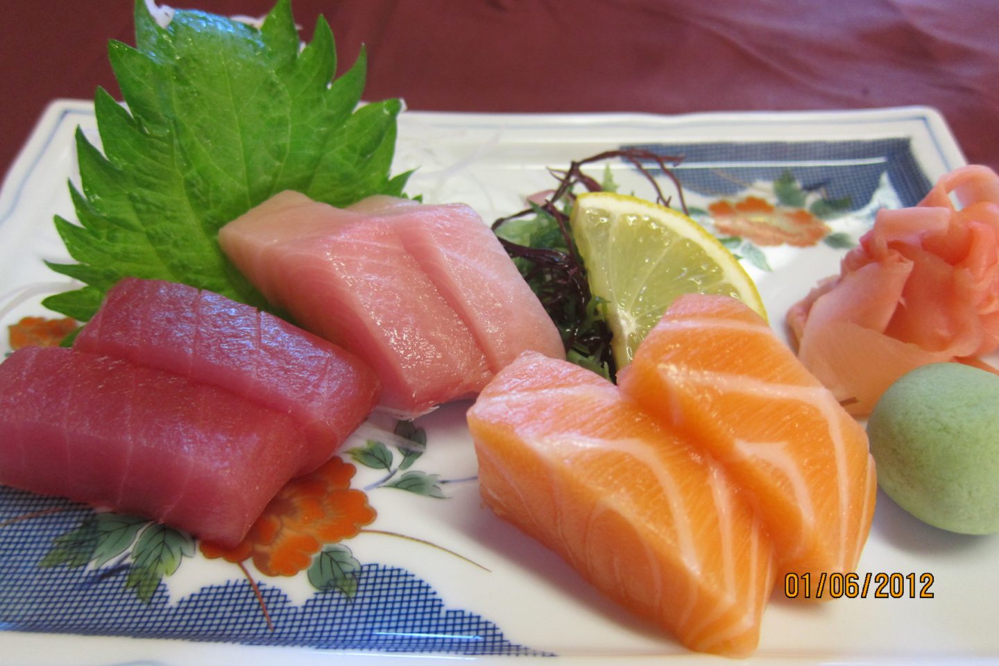 Sashimi Appetizer - Tachibana Restaurant